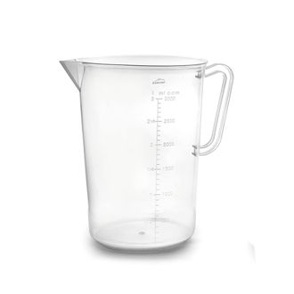 Lacor Lacor - 67213 - Messbecher, Messbecher, Flüssigkeitsmessgerät, Edelstahl, BPA-frei, 17 cm, 3 l