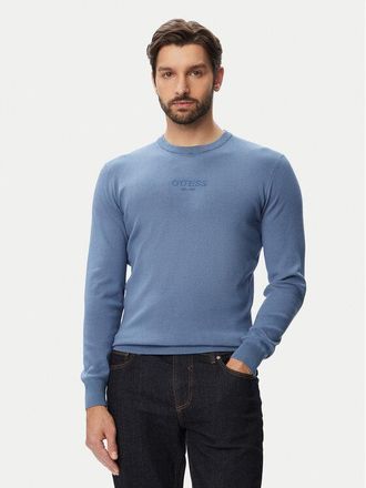 Guess Pullover M6YR12 Z0917 Blau Regular Fit