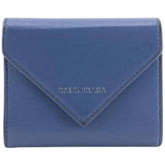 Balenciaga Pre-owned Vintage Wallet (bi-fold) - - Pre-owned - Damen - Blau - ONE SIZE