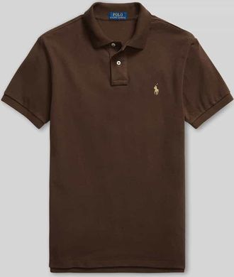 Polo Ralph Lauren Slim Fit Poloshirt aus reiner Baumwolle