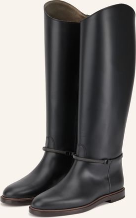 Brunello Cucinelli Brunello Cucinelli Stiefel Mit Schmucksteinen schwarz