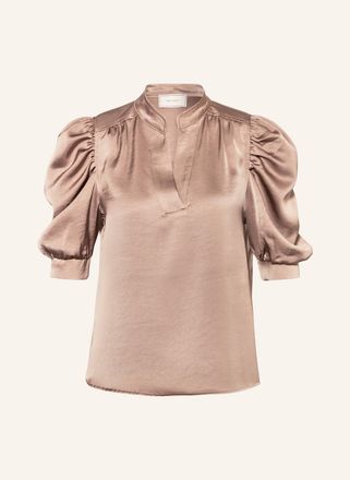 Neo Noir Neo Noir Blusenshirt Roella Aus Satin beige