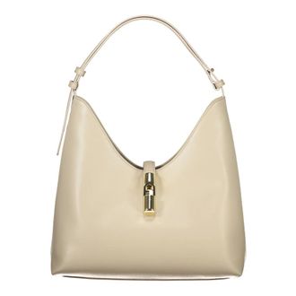 Furla Femme, Sacs, Beige, Taille: ONE Size Sac bandouli&egrave;re Drop