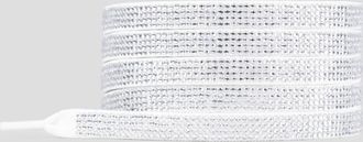 Alexander Smith White laces in full silver strass for women