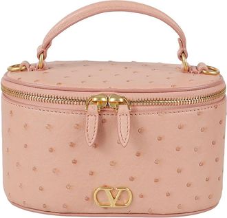 Valentino Garavani VLogo Signature Vanity Case - Femme - Sacs - Rose - Taille: ONE Size