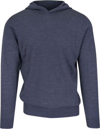Peter Millar hoodie chiné - Bleu