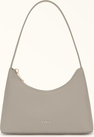 Furla Diamante Schultertasche Mini Vaniglia Beige Sidney-kalbsleder Damen