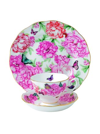 Royal Albert Miranda Kerr For Gratitude 3-teiliges Set (Teetasse, Untertasse und Teller, 20,3 cm)