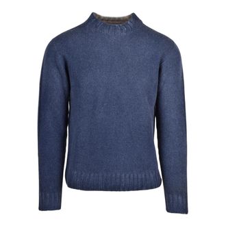 Bob Pullover Rundhals - - Knitwear - Herren - Blau - XL