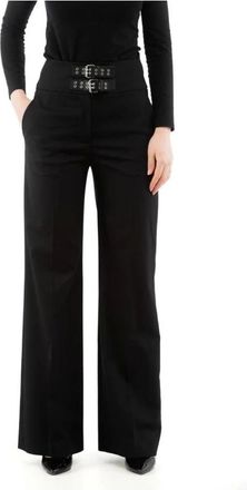 Moschino Femme, Pantalons, Noir, Taille: 36 FR Pantalon D&eacute;contract&eacute; en Polyester