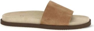 Brunello Cucinelli Homme, Chaussures, Beige, Taille: 40 EU Lamb Ovis Aries Aries Flat Sandales