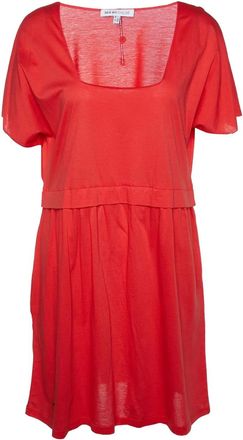 See By Chlo&eacute; robe &eacute;vas&eacute;e pre-owned &agrave; encolure carr&eacute;e - Rouge