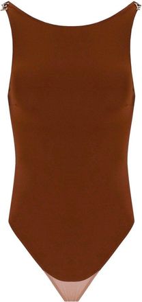 Elisabetta Franchi TOP MARRON ELISABETTA FRANCHI