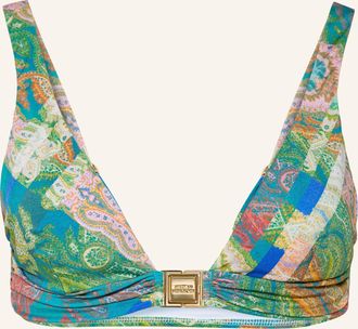 Maryan Mehlhorn Maryan Mehlhorn Bralette-Bikini-Top Jacquard blau