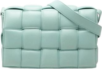 Bottega Veneta Sac bandouli&egrave;re vintage Pre-owned - Femme - Pre-owned - Bleu - Taille: ONE Size