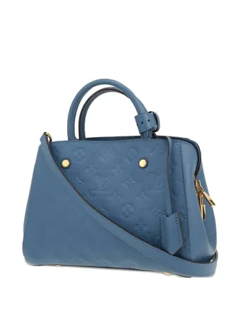 Louis Vuitton sac à main Montaigne - Bleu