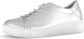 Gabor Baskets basses pour femme, Argent 61, 39 EU