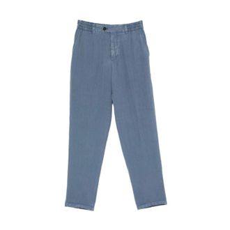 Pantaloni Torino Homme, Pantalons, Bleu, Taille: W38 Chinos fusel&eacute;s