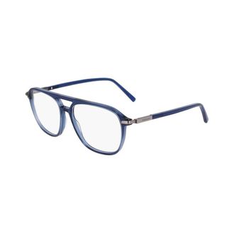 Ferragamo Lunettes - Homme - Accessoires - Bleu - Taille: 56 MM