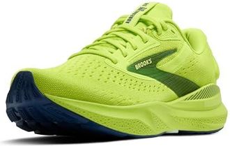 Brooks Homme Adrenaline GTS 24 Sneaker, Acid Lime/Sunny Lime/Navy, 42.5 EU