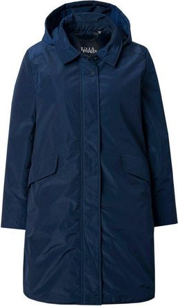 Ulla Popken Outdoorjacke HYPRAR Funktionsparka wasserabweisend Kapuze