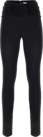 Magda Butrym Femme, Pantalons, Noir, Taille: 36 FR Pantaloni