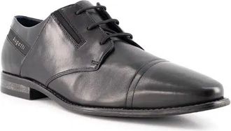Bugatti Herren Derby schwarz Glattleder