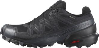 Salomon Speedcross Gore-Tex wasserdichte Damen Trail-Laufschuhe, Wetterschutz, Aggressiver Grip, Pr&auml;zise Passform, Black, 43 1/3