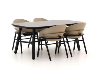 Hartman Hartman Tubb Gartenm&ouml;bel-Set 185 cm 5-teilig verstellbar