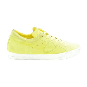 Philippe Model Leder-Gymnastikschuhe - - Shoes - Damen - Gelb - 37 EU