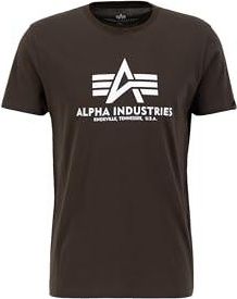 Alpha Industries Alpha Industries T-Shirt Basique pour Hommes Black Olive