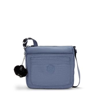 Kipling Damen Sebastian Crossbody Super Leicht Langlebig Messenger Schultertasche, Blue Lover, 8.75L x 9H x 1D
