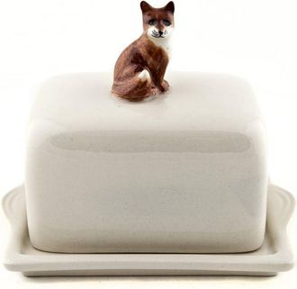 Quail Ceramics Butterdose Fuchs