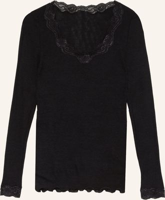CALIDA Calida Longsleeve Richesse Lace Mit Seide schwarz