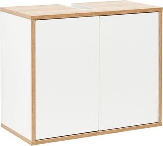 Fackelmann Finn Waschtischunterschrank 60cm Wei&szlig; matt