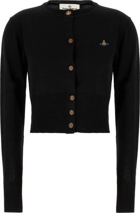 Vivienne Westwood Femme, Pulls, Noir, Taille: 38 FR Bea Cardigan