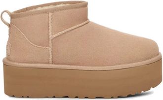 UGG Ugg, Femme, Chaussures, Beige, Taille: 41 EU Classic Ultra Mini Platform