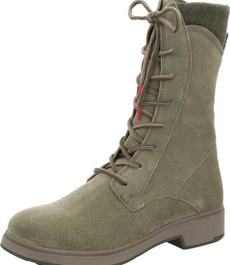 Think Damen COGITA chromfrei gegerbte Lodenfutter Stiefelette, 7000 Jade/Kombi, 38 EU
