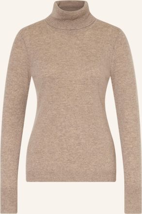 Darling Harbour Darling Harbour Rollkragenpullover Aus Cashmere braun