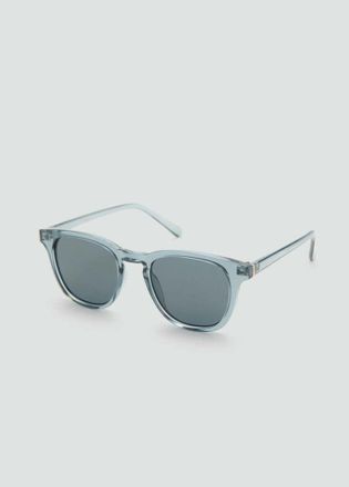 Mango Lunettes de soleil monture ronde gris - Homme - Taille unique - MANGO MAN