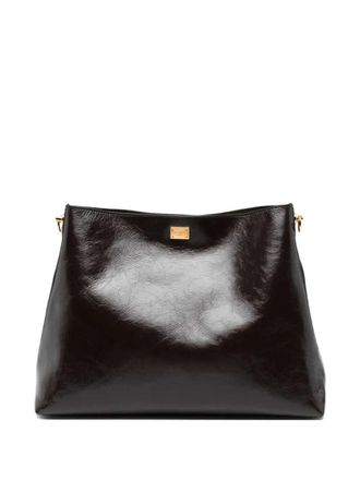 Dolce & Gabbana Sac &agrave; bandouli&egrave;re avec plaque logo