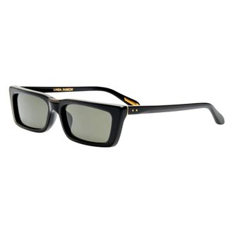 Linda Farrow Lunettes de soleil - unisex - Accessoires - Noir - Taille: 58 MM