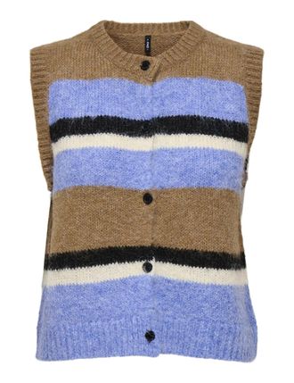Only Onlkallie Sl Button Vest KNT