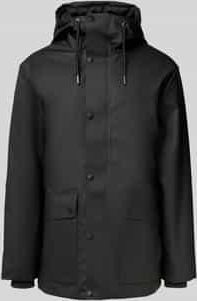 Rains Funktionsjacke mit Kapuze