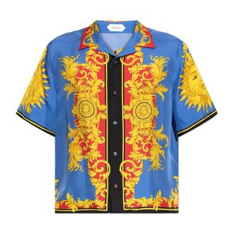 Versace Homme, Chemises, Multicolore, Taille: XL Casual Chemises