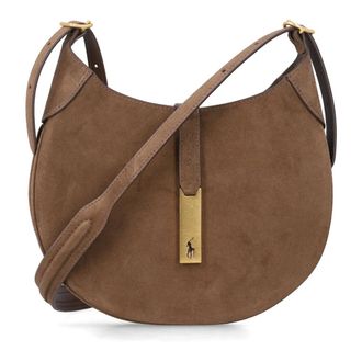 Polo Ralph Lauren Sacs &agrave; &eacute;paule - Femme - Sacs - Brun - Taille: ONE Size
