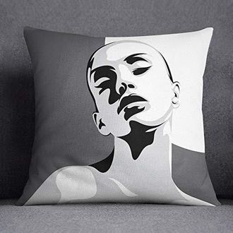 Questo Casa Dekorativ Kissenhülle, Kissenbezug, Zierkissenbezug, Wohnkultur, Für Sofa, Kaffeestube, Größe: 45X45 cm - Entworfen und hergestellt in der Türkiye