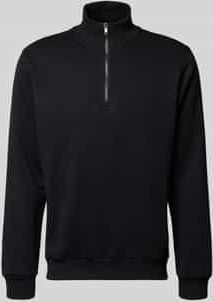 Jack & Jones Regular Fit Sweatshirt mit Troyer-Kragen Modell Bradley