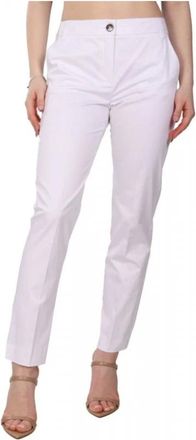Marella Femme, Pantalons, Blanc, Taille: 38 FR Chino Pantalons