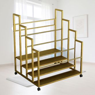 Generic Aufbewahrungsregal for Yogamatten, Yogamatten-Aufbewahrungsregal, bodenstehend mit abschlie&szlig;barem Metallgeh&auml;use mit gro&szlig;em Fassungsverm&ouml;gen for Kurzha